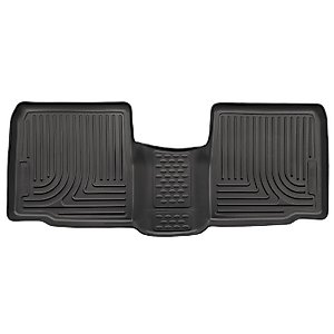 Husky Liners Weatherbeater Floor Mats | Fits 2015 - 2019 Ford Explorer | 2nd Row, 1-pc Black - 14761