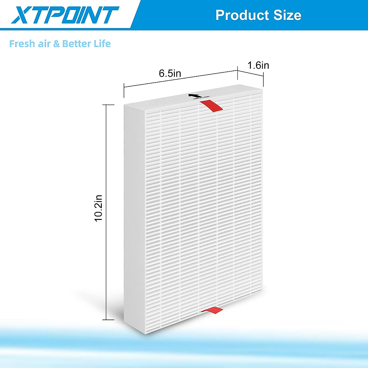HPA300 Replacement HEPA Filter R for Honeywell HPA300 Series Air Purifiers HPA300, HPA300VP, HPA304, HPA3300, HPA5300 & HPA8350, Replace HRF-R3 (9 HEPA)
