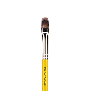 Bdellium Tools Professional Makeup Brush - Studio Series 936 Concealer - With Soft Synthetic Fibers, For Blending Concealer (Yellow, 1pc)