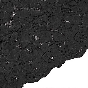 Gladiolus Women Lingerie One Piece Bodysuit Teddy Outfits Black M