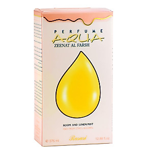 Rasasi Aqua Collection by Rasasi Air Fresheners - 375ML (12.07 oz) Auqa Afrah, Auqa Azamah, Auqa Batool, Auqa Bushra,Auqa Kausar,Auqa Masarrah,Auqa Raneem & Auqa Zeenath. (Zeenath)