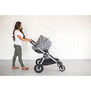 Baby Car Seat Cover Canopy and Nursing Cover Multi-Use Stretchy 5 in 1 Gift "Canyon" by Copper Pearl