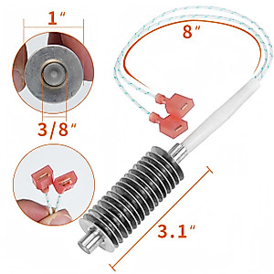 TUAIC 3-20-677200 Harman Igniter Upgrade Design, 17 fins, Incoloy 800 Stainless 1-10-06620 3-20-06783 3-20-677200