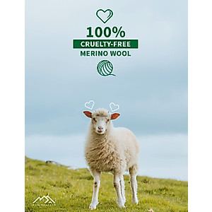 Merino Wool T-Shirt Mens - Short Sleeve Merino Wool Shirts for Men - Sport Merino Lightweight Base Layer Hiking Tshirt (Large, Coal Black)