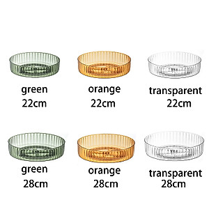 ZEARLY 2 Pack Lazy Susan Organizer Turntable, Round Plastic Clear Rotating Turntable Organization, Turntable Organizer Spice Rack Organizer for Kitchen, Pantry, Countertop, Bathroom