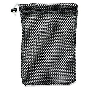 Handy Laundry Mesh Stuff Bag - Durable Mesh Bag with Sliding Drawstring Cord Locking Closure.