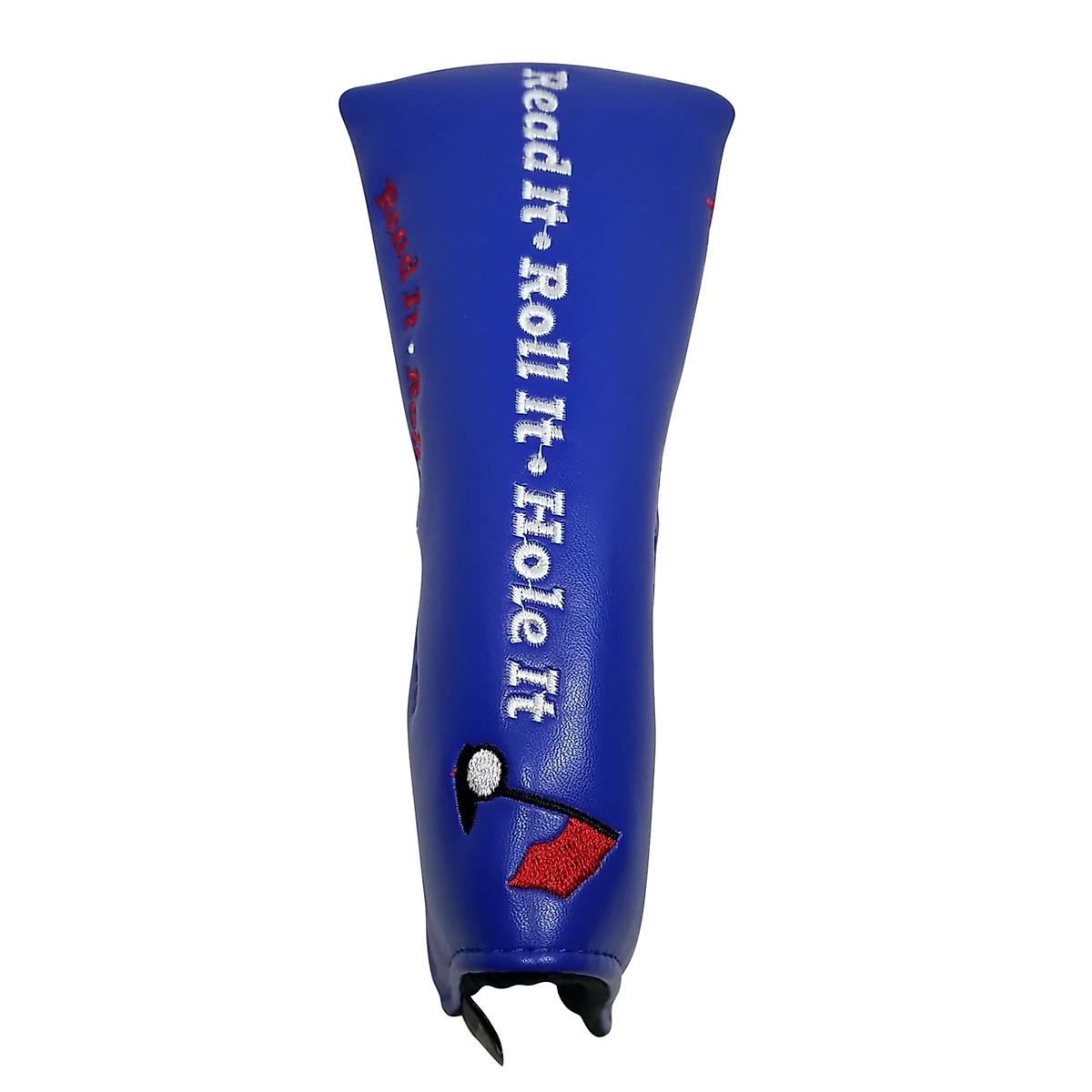 ReadyGOLF Dancing Gopher Blue Embroidered Putter Cover Blade