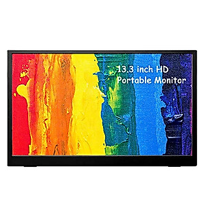 13.3-inch Portable Monitor, 1920 * 1080, with Smart Case, Ultra-Thin, Eye-Protecting