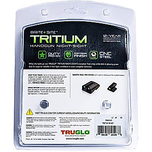 TruGlo Glow in the Dark Pistol Sight, Springfield