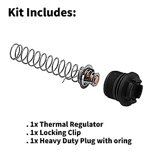SHIJIAJIA 77707-0010 Thermal Regulator Kit Replace for Pentair MasterTemp Pool and Spa Heaters Compatible with Pentair Master Temp Parts and Sta Rite Low Nox Parts