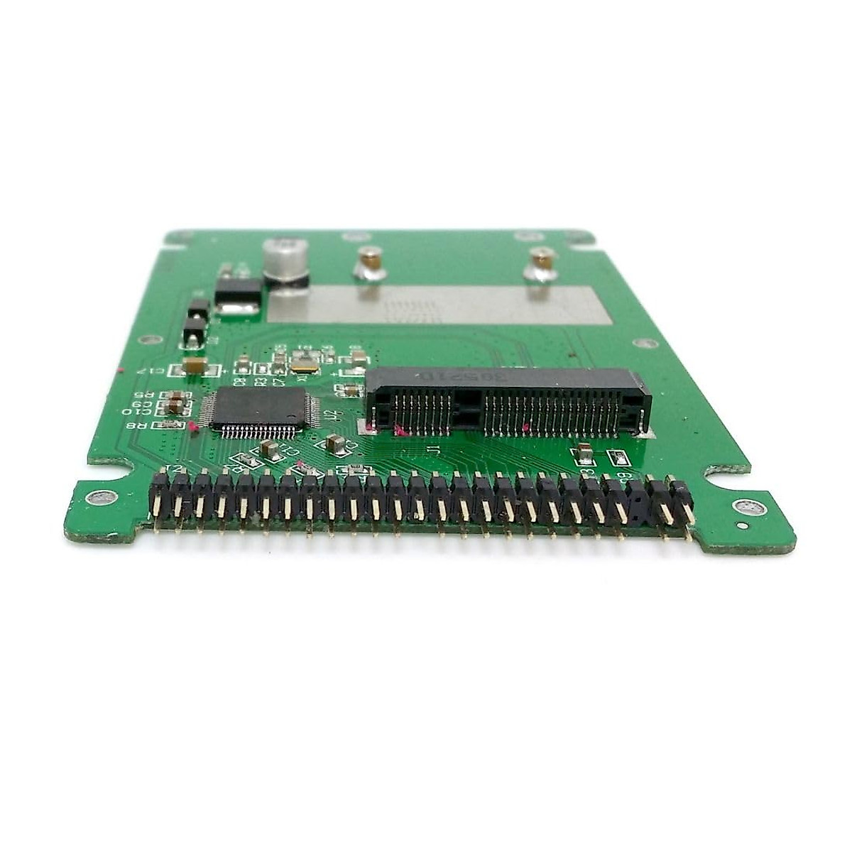 ChenYang mSATA Mini SATA SSD to IDE 44Pin 2.5 inch Hard Disk Case Enclosure Box White for Notebook Laptop