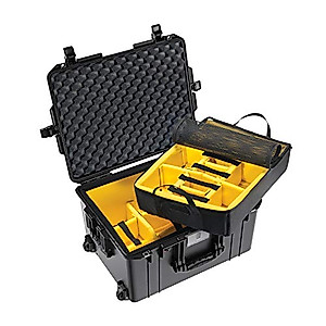 Pelican Air 1607 Case with Padded Dividers - Black