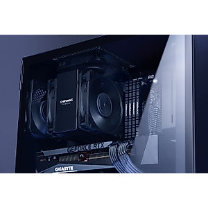 Noctua NA-HC8 chromax.Black, Heatsink Cover for NH-U12A (Black)