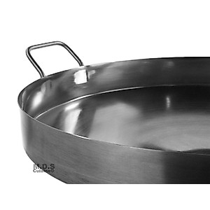 Comal 20" Laguna Stainless Steel Heavy Duty Stir Fry Griddle Concave