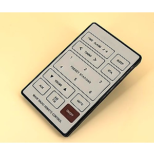 Replacement Remote Control for Bose AWR1-1W AM189930 AWR1R2 AWR131 AWR1W2 AWR123 AWR1 AWR1-G1 AWR1-2W AWR1-4A AWR1W1 AWR1R3 AWR1W3 AWR113 AWR2 Clock Wave Radio