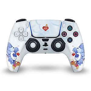 Head Case Designs Officially Licensed Care Bears Grumpy Classic Vinyl Faceplate Sticker Gaming Skin Case Cover Compatible with Sony Playstation 5 PS5 DualSense Controller