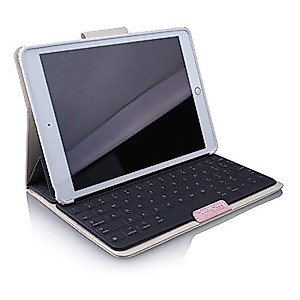 Thankscase Case Compatible for iPad Air 10.5" (3rd Gen) / iPad Pro 10.5, Rotating Case Cover with Pencil Holder, Swivel Case Bulit-in Wallet Pocket, Hand Strap for iPad Air 3 2019 (Rose Gold)