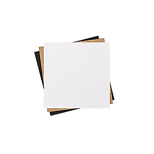 Cricut KRAFTBOARD Sampler 12x12 (30), 12" x 12",