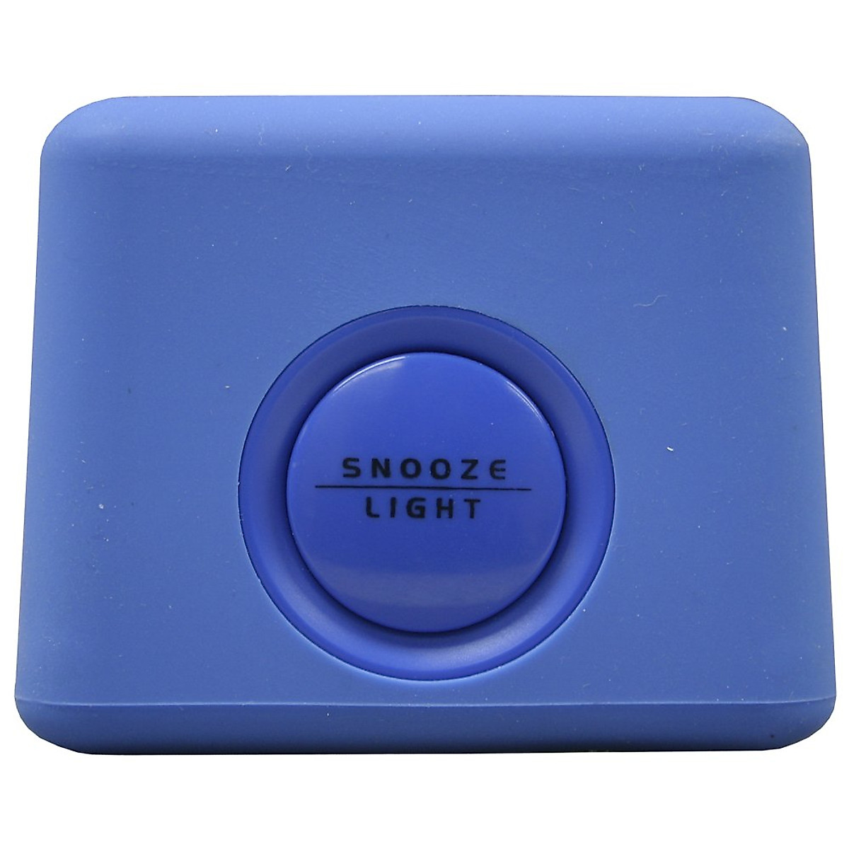 Equity by La Crosse 70905 Soft Blue Cube LCD Alarm Clock 5.20in. x 4.20in. x 3.30in.