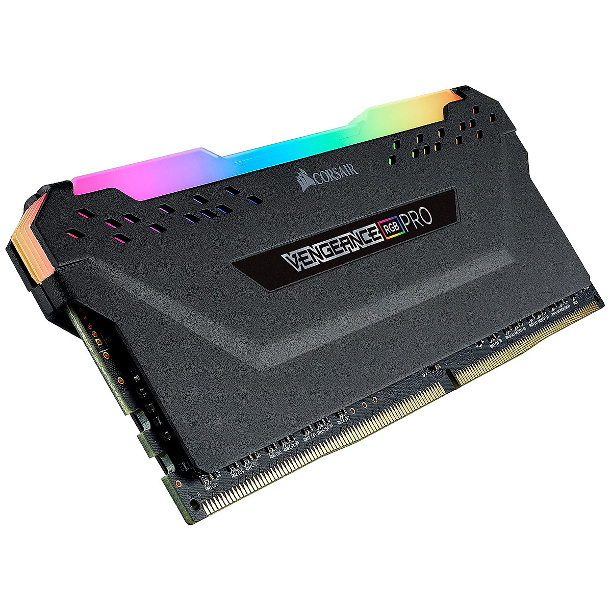 Corsair Vengeance RGB Pro 32GB (2x16GB) DDR4 4000 (PC4-32000) C18 Optimized for AMD X570 – Black