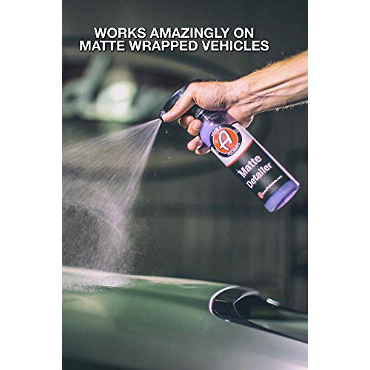 Adam's Matte Detailer, Specialized Formula Does Not Add Any Shine, 16 oz