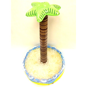 Inflatable Palm Tree Beverage Cooler, by Playscene (4 FEET Tall)