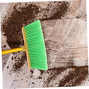 Anneome Durable Plastic Broom Head Replacement for Indoor and Outdoor Cleaning Compatible with Broom Sticks for Household and Commercial Use Broom Accessories