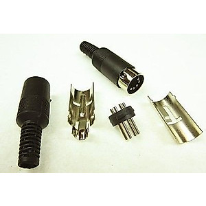 CESS DIN 5-Pin Plug MIDI Cable Connector (10 Pack)