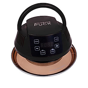 Wolfgang Puck 1000-Watt Air Fryer Lid with Accessories (Black)