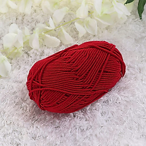 SUPVOX Knitting Yarn Crochet Yarn Thick Yarn Green Black Purple red Blue Yellow Yarn Chunky Yarn for Crocheting Yarn for Knitting Yarn for Crocheting Baby Scarf Cotton Thread