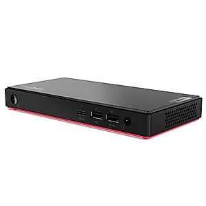 Lenovo M75N Desktop Nano - Compact Gaming PC with Ryzen 3 Pro 3300U 2.1GHz AMD Radeon Vega 6, 8GB RAM, 256GB SSD, Windows 10 Pro - Perfect for Home & Office Use 11BTS0HV00 Enterprise Black