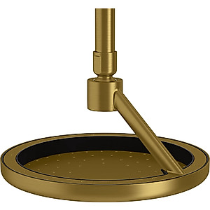 Kohler 26301-2MB STATEMENT™ Iconic Open Rain 2.5 GPM Rainhead, Vibrant Brushed Moderne Brass