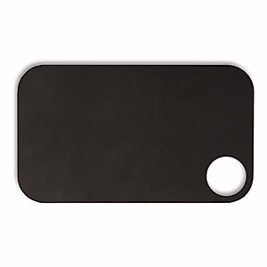 ARCOS Cutting Board 9x5 Inch Resin and Cellulose Fibre 240x140 mm. 306 gr. Chopping Board. Series Tablas. Color Black