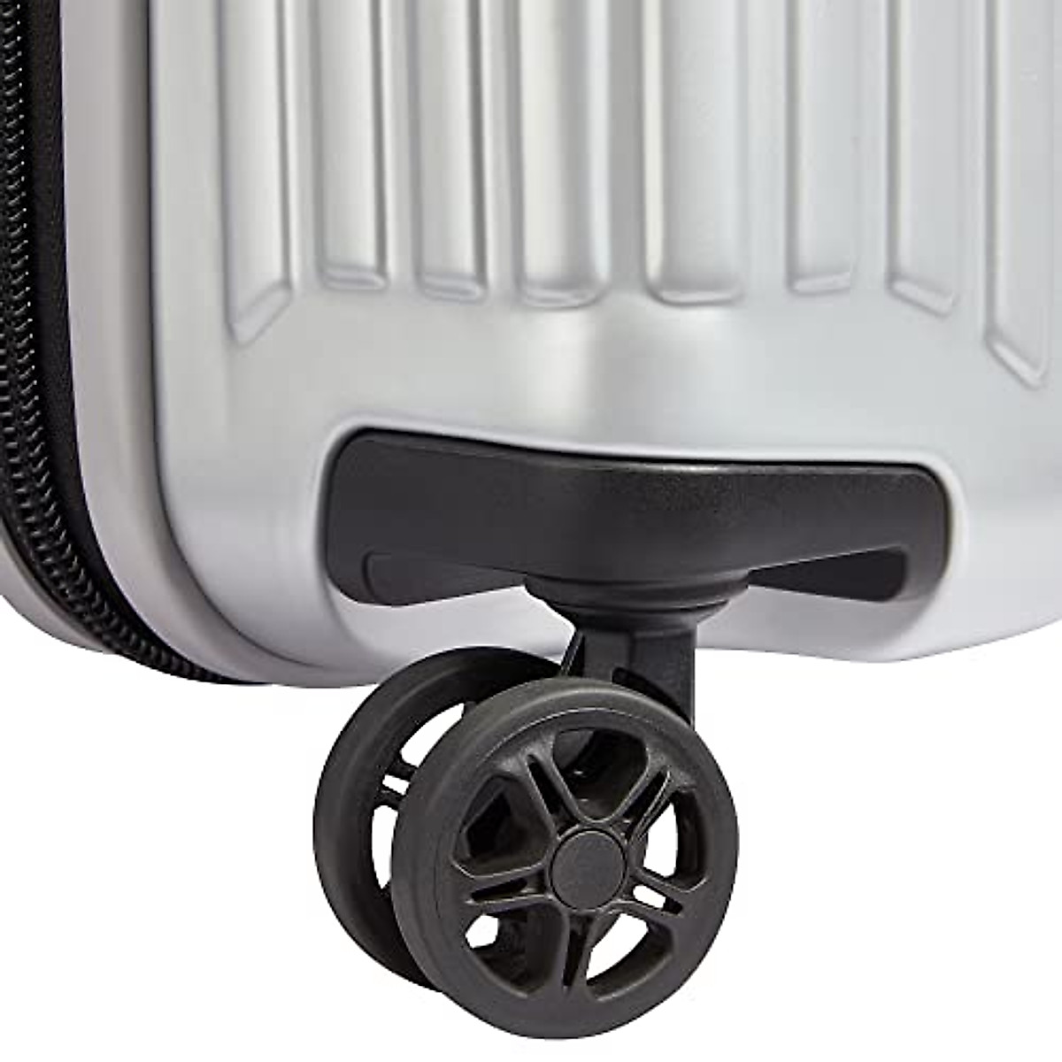 DELSEY Paris Securitime 26" Trunk Spinner (Silver, Checked-Medium 26 Inch)