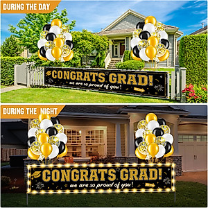 36 Pieces Halloween Birthday Party Decoration Set, Halloween Theme Happy Birthday Banner with 35 Pcs Balloons Pumpkin Cat Tombstone Mummy Birthday Yard Banner for kids Halloween Party Favors Supplies