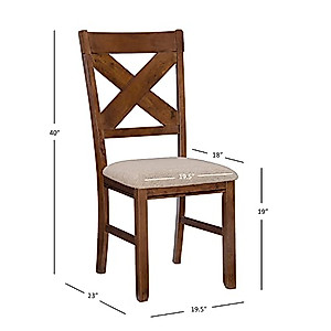 Powell 7 Piece Wooden Kraven Dining Set