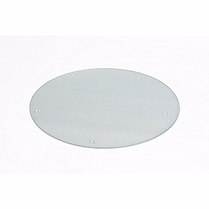 Chop-Chop Round Glass Cutting Board Or Counter Saver, 16 Inches