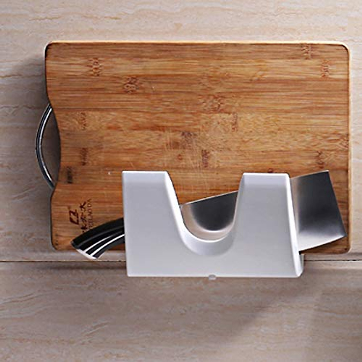 XJJZS Multifunctional Pot Lid Rack Wall Hanging Pot Pot Lid Pot Rack Cutting Board Rack Kitchen Storage Rack