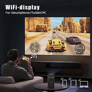 Ivoltronics BYINTEK P70 3D 4K Mini Cinema Smart Android WiFi Portable 1080P Home Theater Video LED DLP Projector with Battery