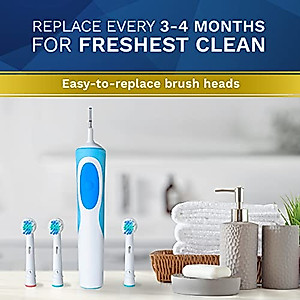 Aster Replacement Toothbrush Heads - 16 Pack, Compatible with Oral-B Braun Professional Electric Precision Clean Brush Heads Refill for 7000/Pro 1000/9600/ 5000/3000/8000