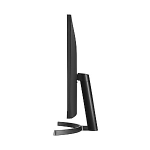 LG 27QN600-B 27” QHD (2560 x 1440) IPS Display with FreeSync, sRGB 99% Color Gamut, HDR10 with a 3-Side Virtually Borderless Design, Black (Renewed)