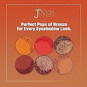 Juvia's Place Golden&Rustic - Shades of 6, Eyeshadow Palette, Professional Eye Makeup, Pigmented Eyeshadow Palette, Makeup Palette for Eye Color & Shine