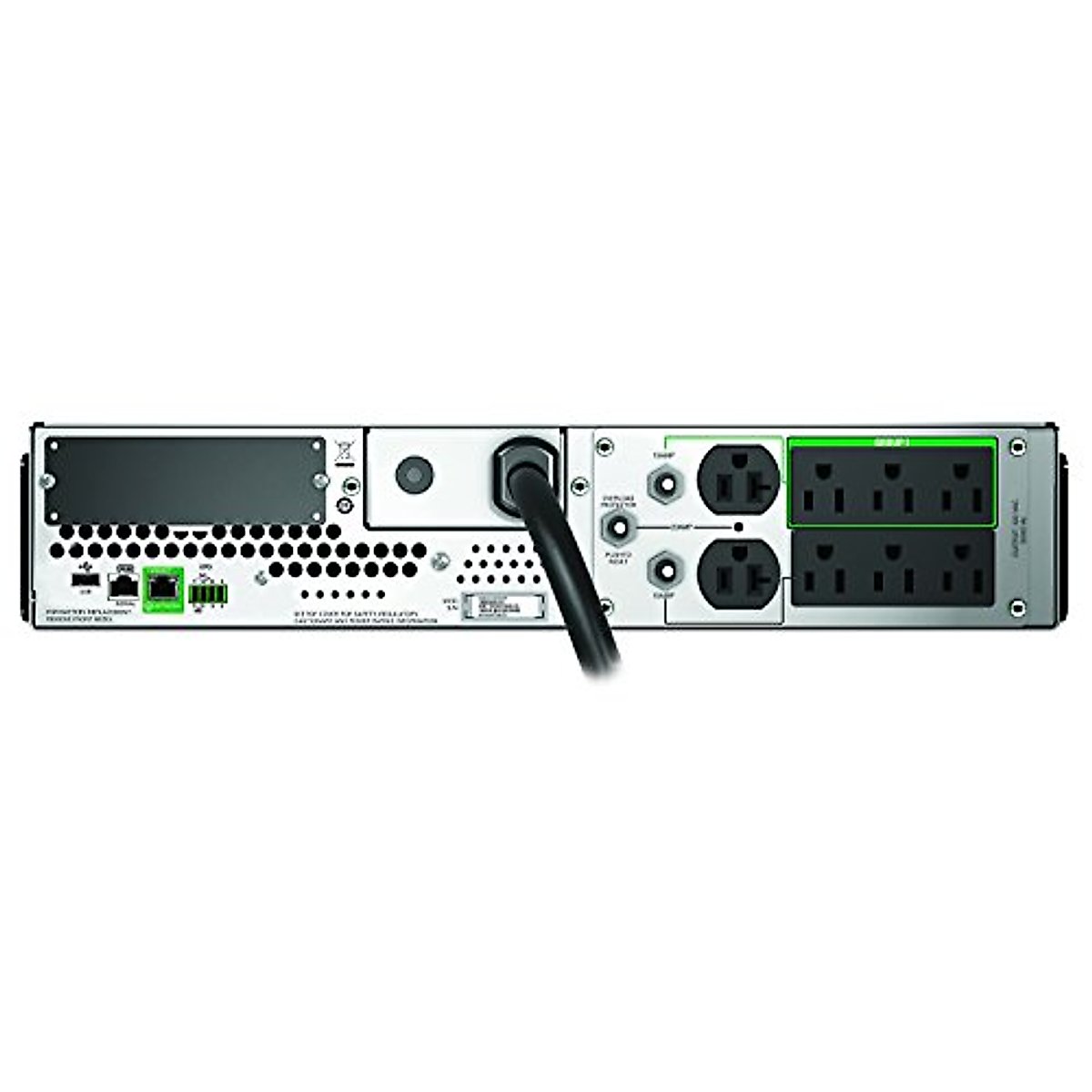 APC 2200VA Smart UPS with SmartConnect, SMT2200RM2UC Rack Mount UPS Battery Backup, Sinewave, AVR, 120V, Line Interactive Uninterruptible Power Supply