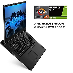 Lenovo Legion 5 Gaming Laptop, 15.6" FHD IPS 120Hz Display, AMD Ryzen 5 4600H, Webcam, Backlit Keyboard,USB-C, GeForce GTX 1650 Ti, Windows 10, Accessories (16GB RAM | 512GB PCIe SSD | 1TB HDD)