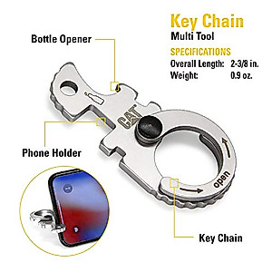 Caterpillar - 4 Pc. Mft, Folding Knife, Pocket Tool Set, Tool Sets, Knives/Blades - No Utility, Knives - Folding (980103)