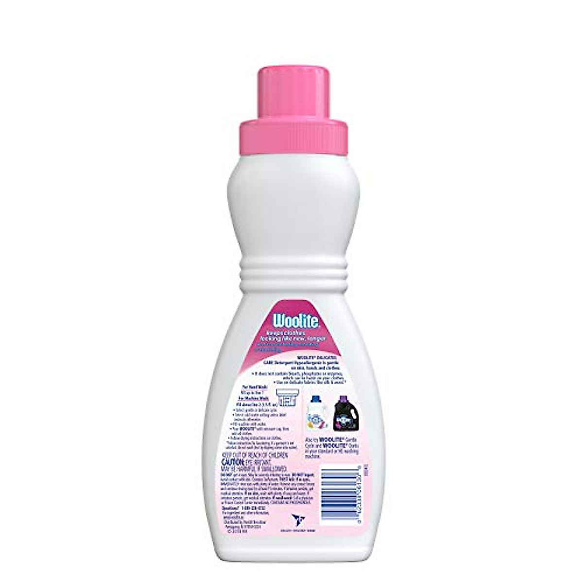 Woolite Delicates Hypoallergenic Liquid Laundry Detergent, 8 Loads, 16oz, Hand & Machine Wash