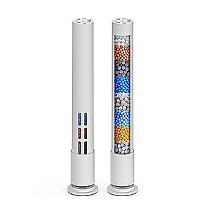 Pavezo Replacement Shower Filter for Handheld Shower Head 【No.14951 (ASIN: B09YN8Z2YD), Multi-stage Filter for Hard Water Reduce Chlorine and Restore PH Balance,Glowing Skin (White-2Pcs)