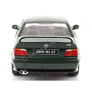 Solido S1803907 1:18 1995 BMW E36 Coupe M3 GT-British Racing Green Porsche Collectible Miniature car