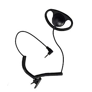 TWAYRDIO 2.5mm Listen Receive Only Radio Earpiece Headset Compatible with Harris Radio XL200 Lapel Mic, HYT Hytera SM26M1 SM26N2 SM26N4 Remote Speaker Microphone, Two Way Radios and Walkie Talkies