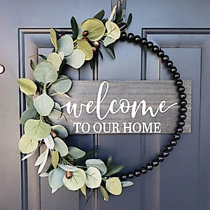 Welcome Stencils for Painting on Wood Farmhouse Stencils for Painting Plastic Welcome Stencil Letter Word Painting Stencils for Wall Wood Porch Sign